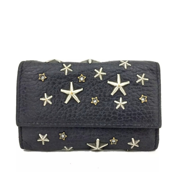 Jimmy Choo | Accessories | Jimmy Choo Neptune Star Studded Leather 6 ...